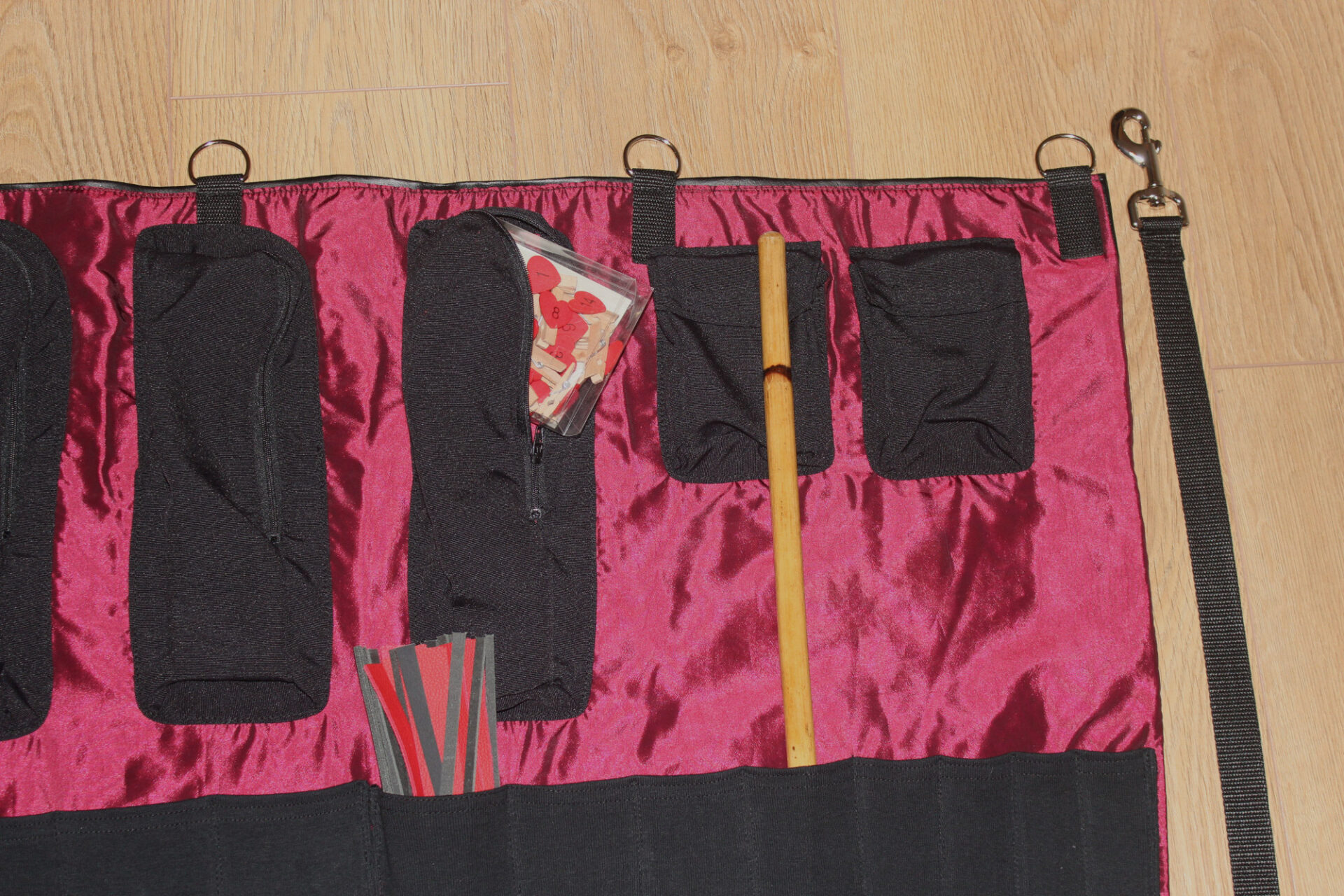 Medium BDSM tool kit bag for floggers, canes etc. - Bondatrix