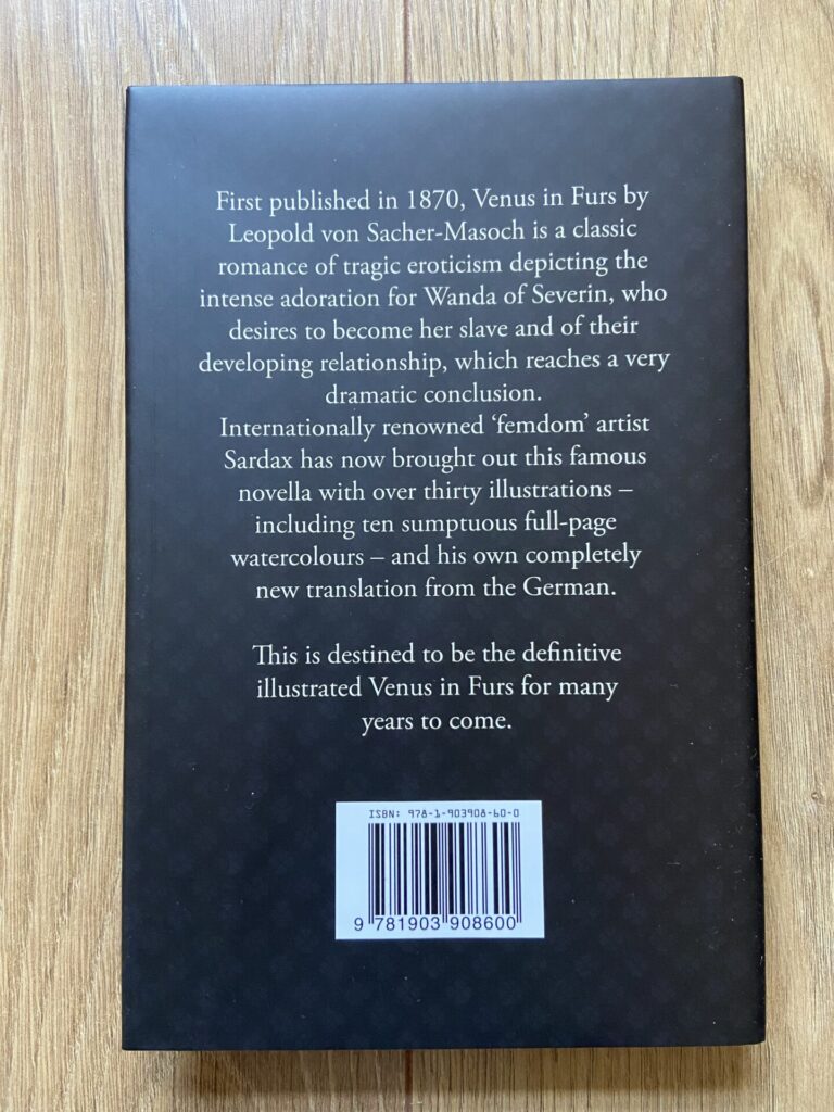 Venus in Furs Femdom book with illustrations by Sardax – Bondatrix